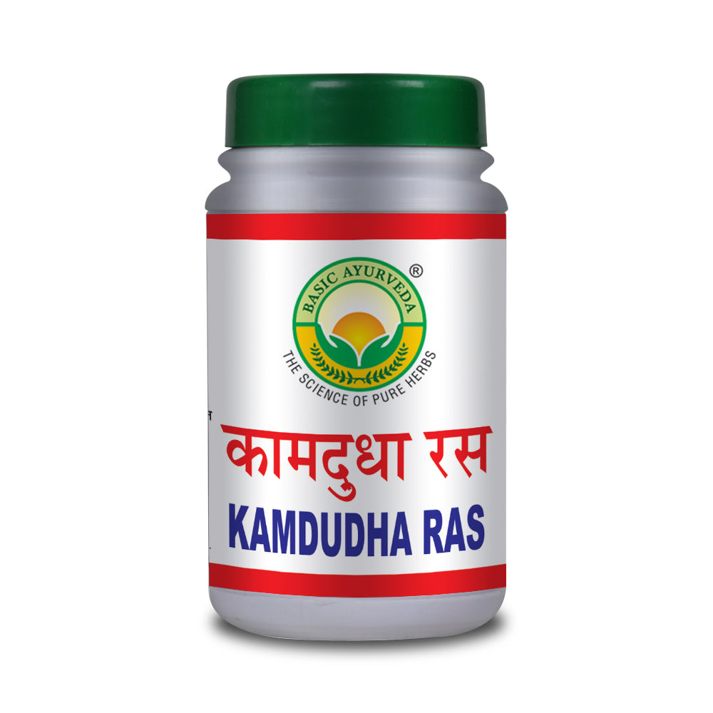 Basic Ayurveda Kamdudha Ras 40 Tablet